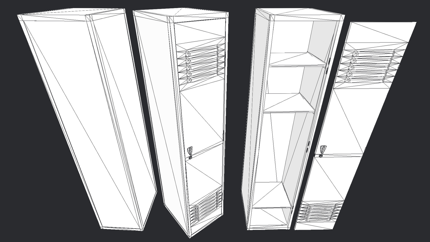 ArtStation - Lockers PBR | Game Assets