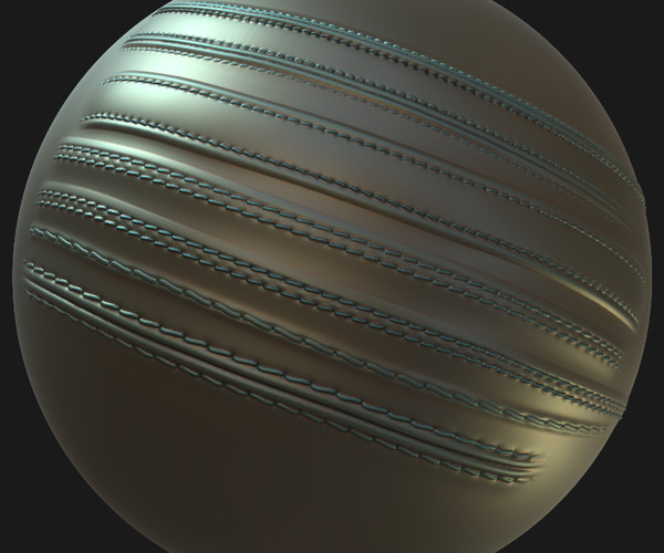 ArtStation - Leather seams for 3D COAT | Brushes