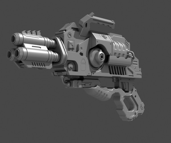 ArtStation - Alien gun 3d modeling tutorial - Maya & Keyshot | Tutorials