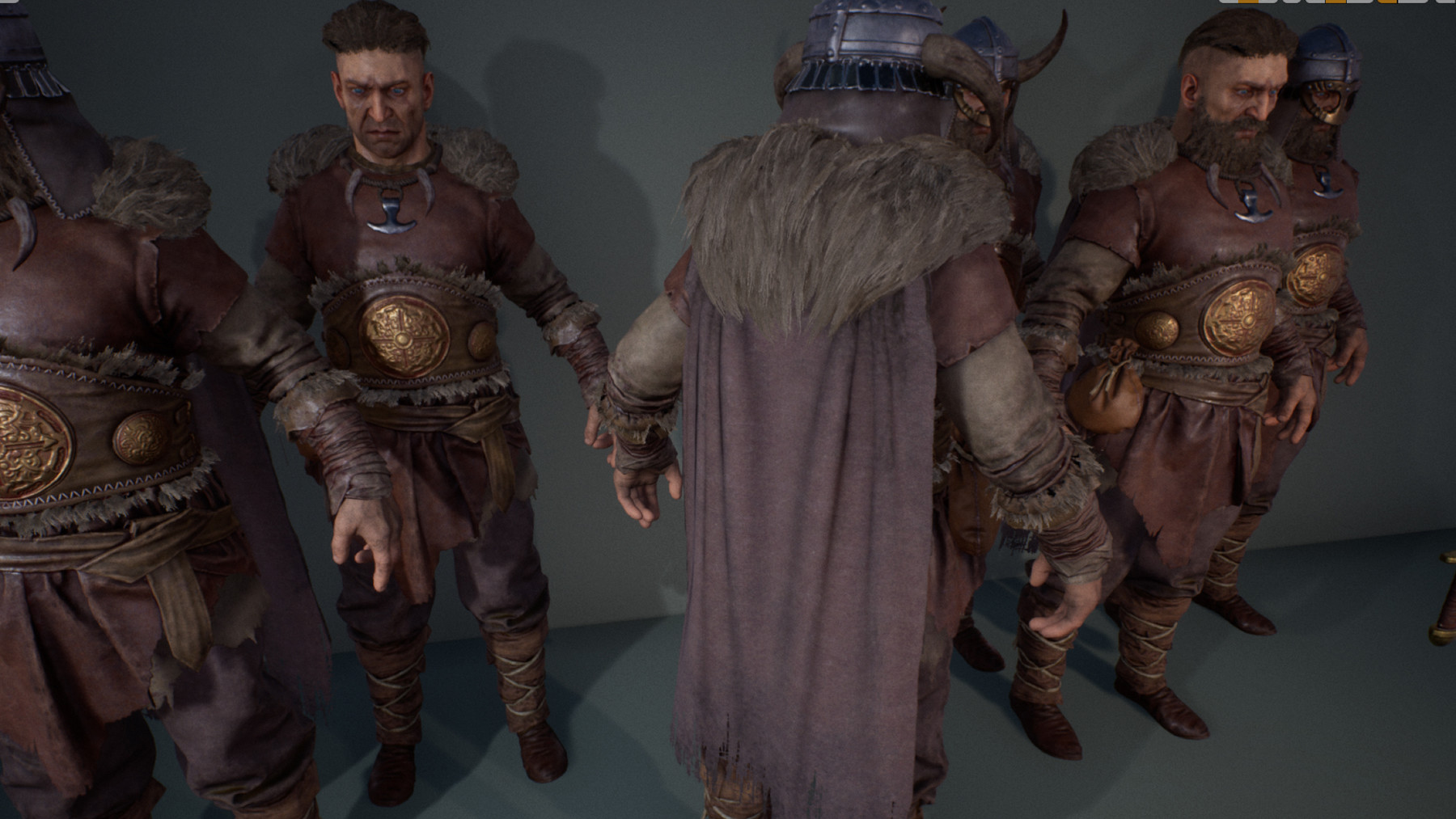 ArtStation - Viking Warriors characters pack | Game Assets