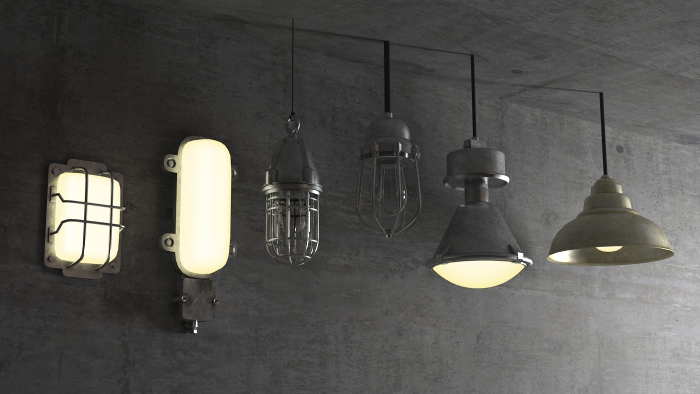 ArtStation - Factory Lights | Resources