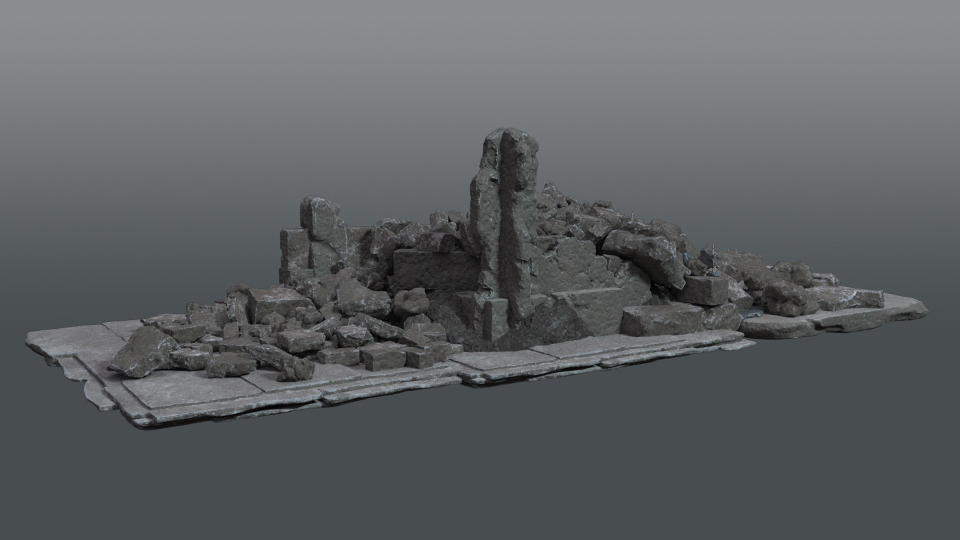 ArtStation - Building Rubble | Resources
