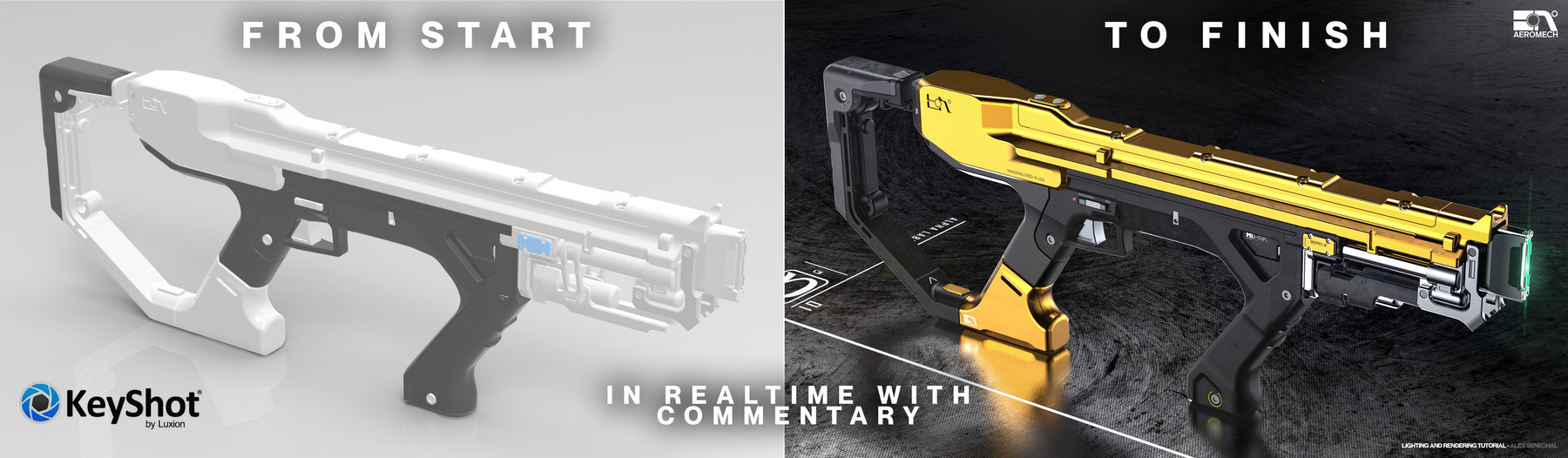 ArtStation - Lighting Fundamentals and Rendering in Keyshot - Tutorial | Tutorials