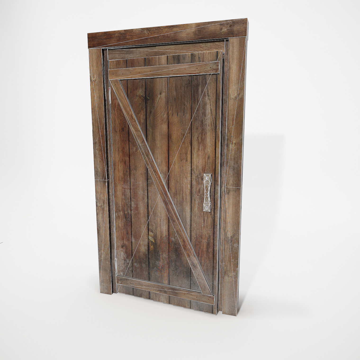 ArtStation - Door VR / AR / low-poly 3D model | Resources