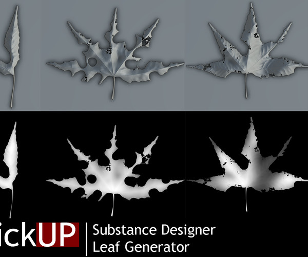 ArtStation - Substance Designer Leaf Generator | Resources