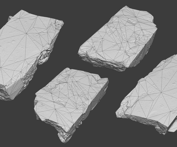 ArtStation - Scanned Construction Debris Pack | Game Assets