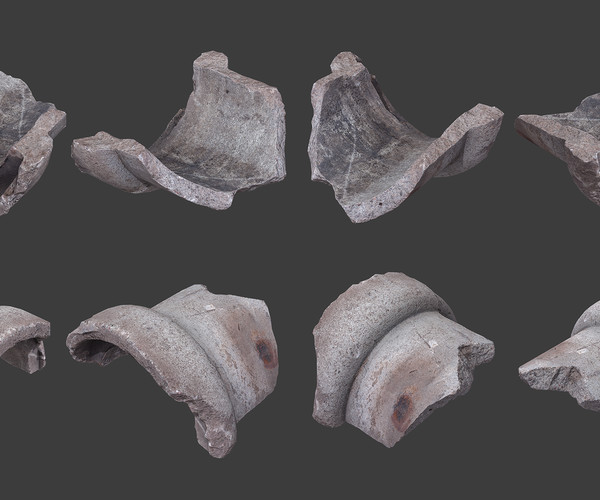 ArtStation - Scanned Construction Debris Pack | Game Assets