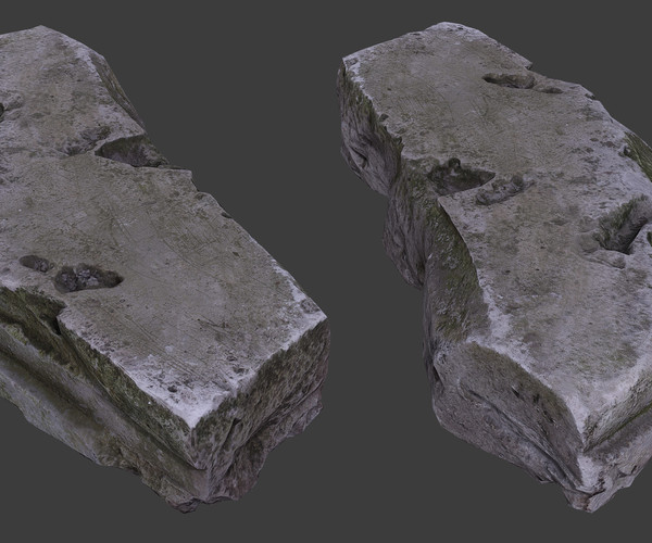 ArtStation - Scanned Construction Debris Pack | Game Assets