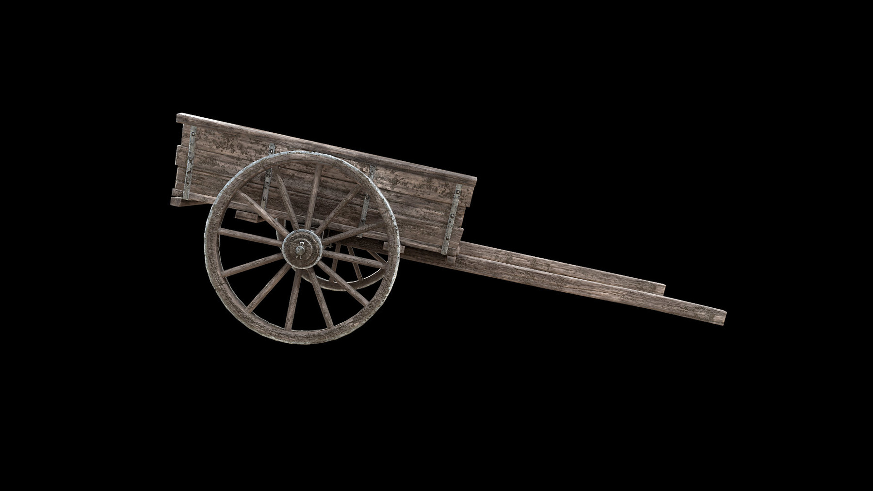 ArtStation - Ancient handcart | Resources