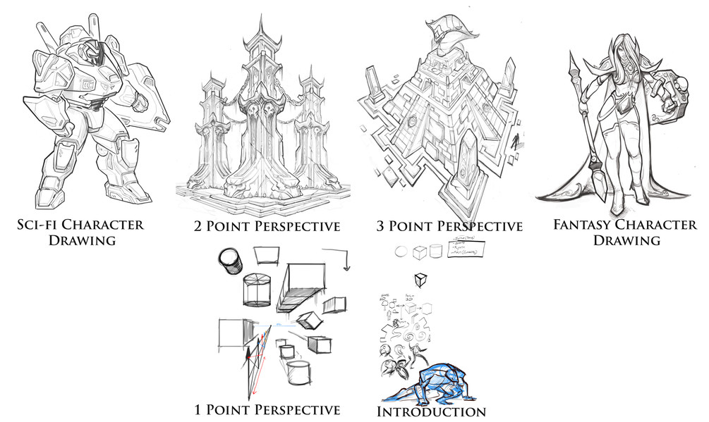 ArtStation - Complete Drawing Guide For Concept Art | Tutorials