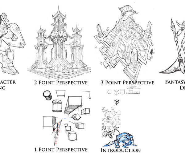 ArtStation - Complete Drawing Guide For Concept Art | Tutorials