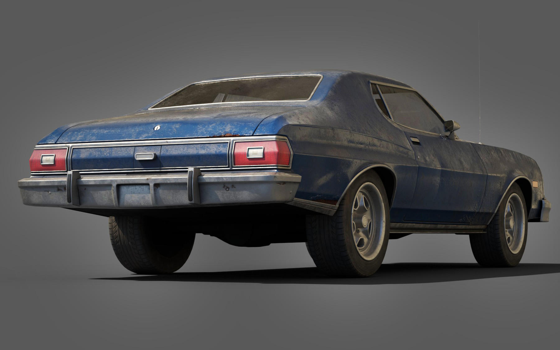 ArtStation - Muscle Car Game Ready | Resources