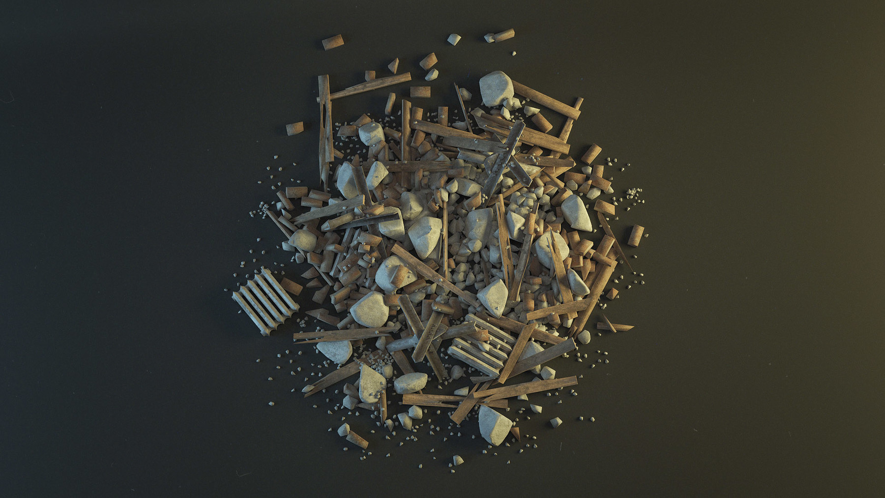 ArtStation - Destructed environment elements | Resources