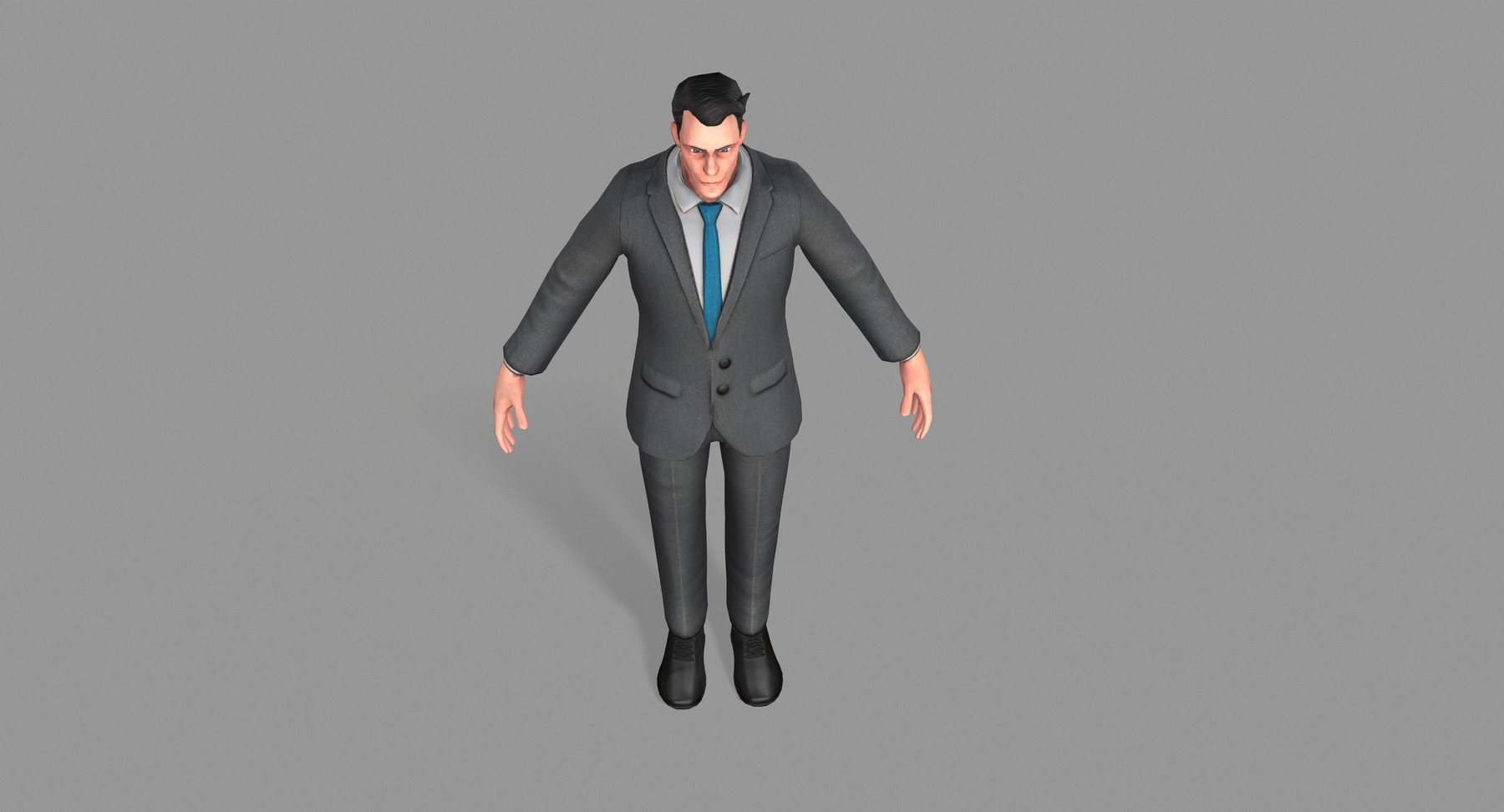 ArtStation - Business Suit Man | Game Assets