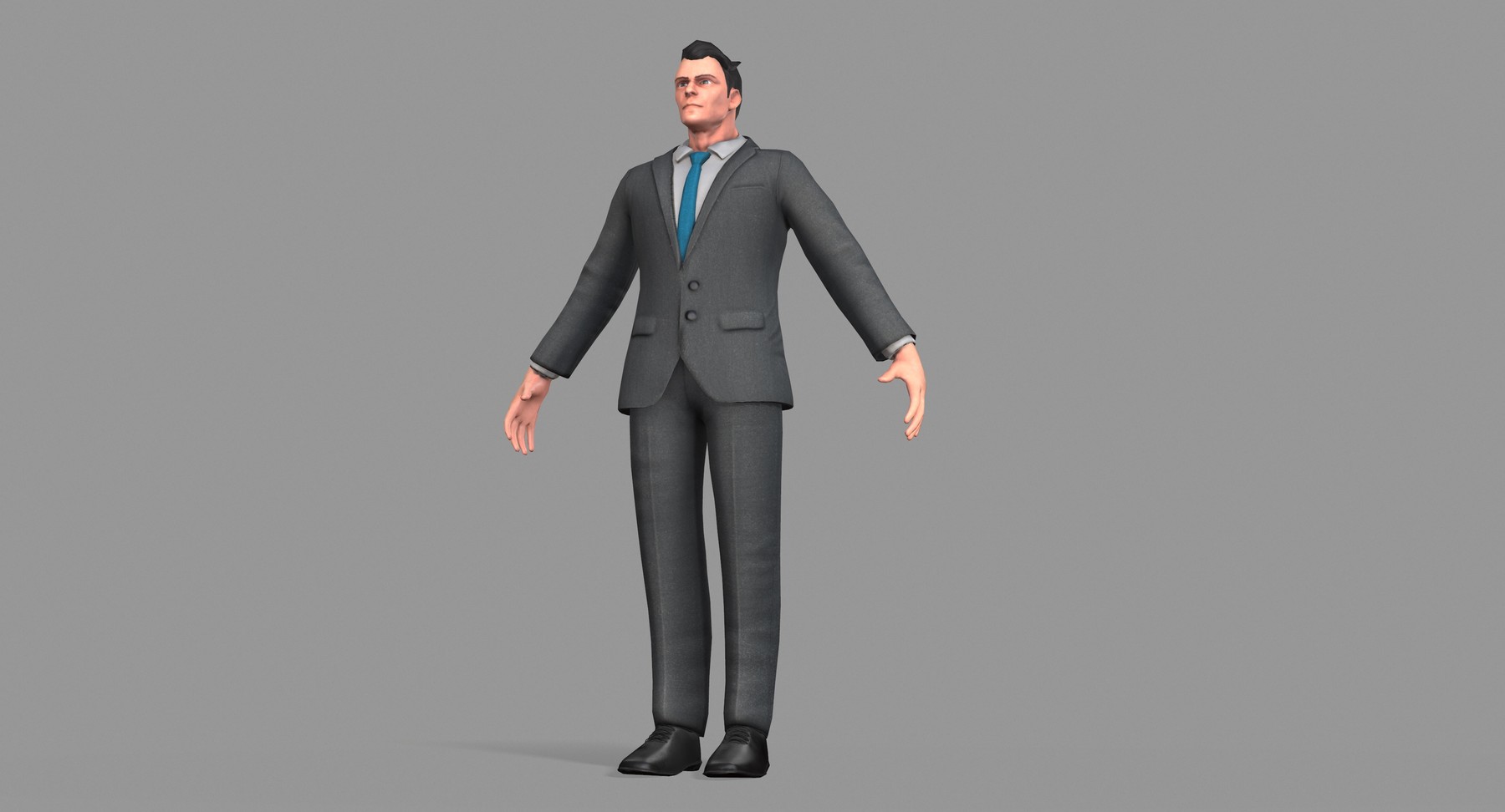 ArtStation - Business Suit Man | Game Assets
