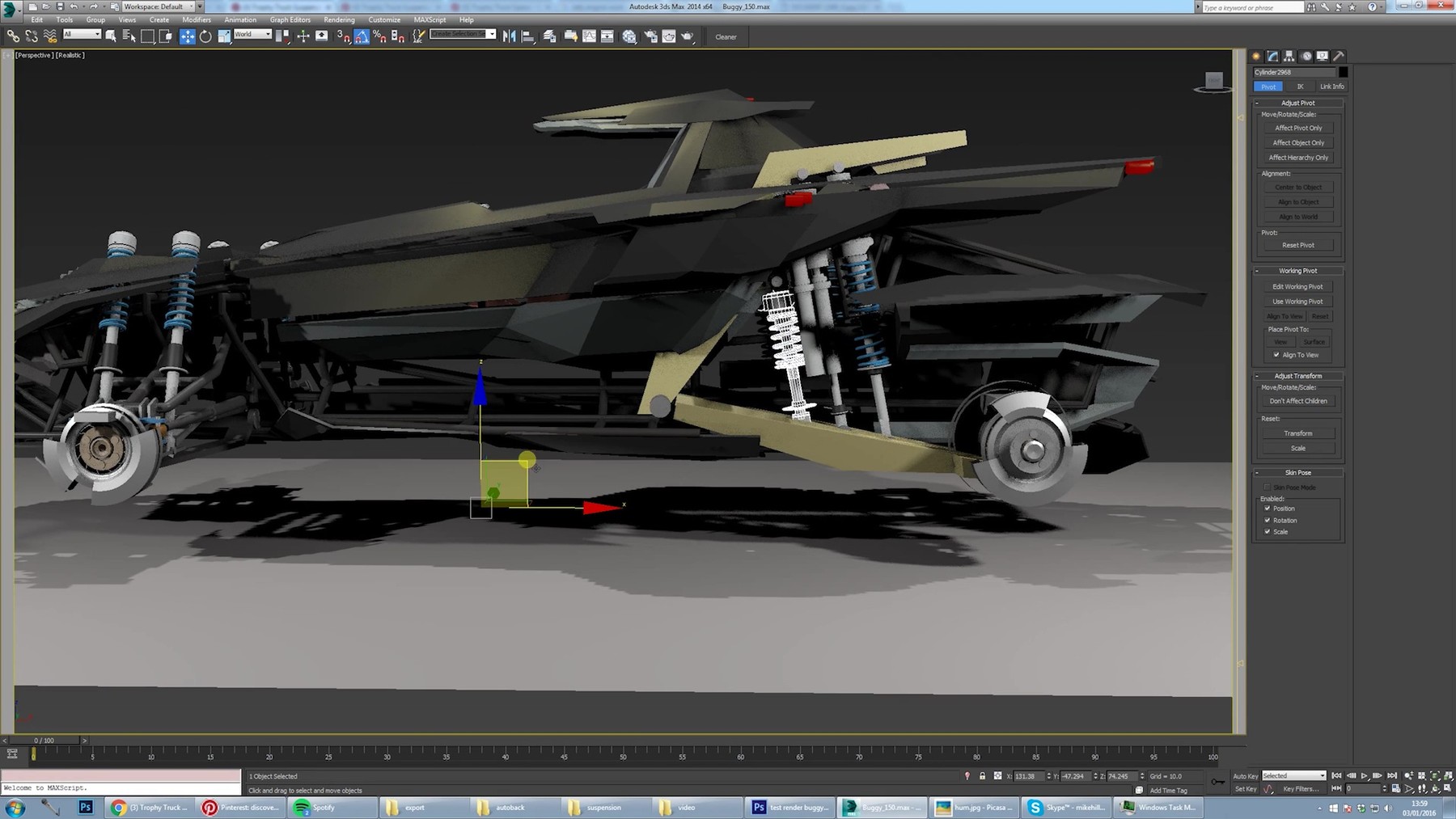 ArtStation - Intrinsic Vehicle Design - Part 2 | Tutorials