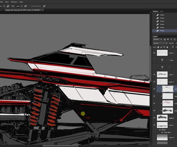 ArtStation - Intrinsic Vehicle Design - Part 2 | Tutorials