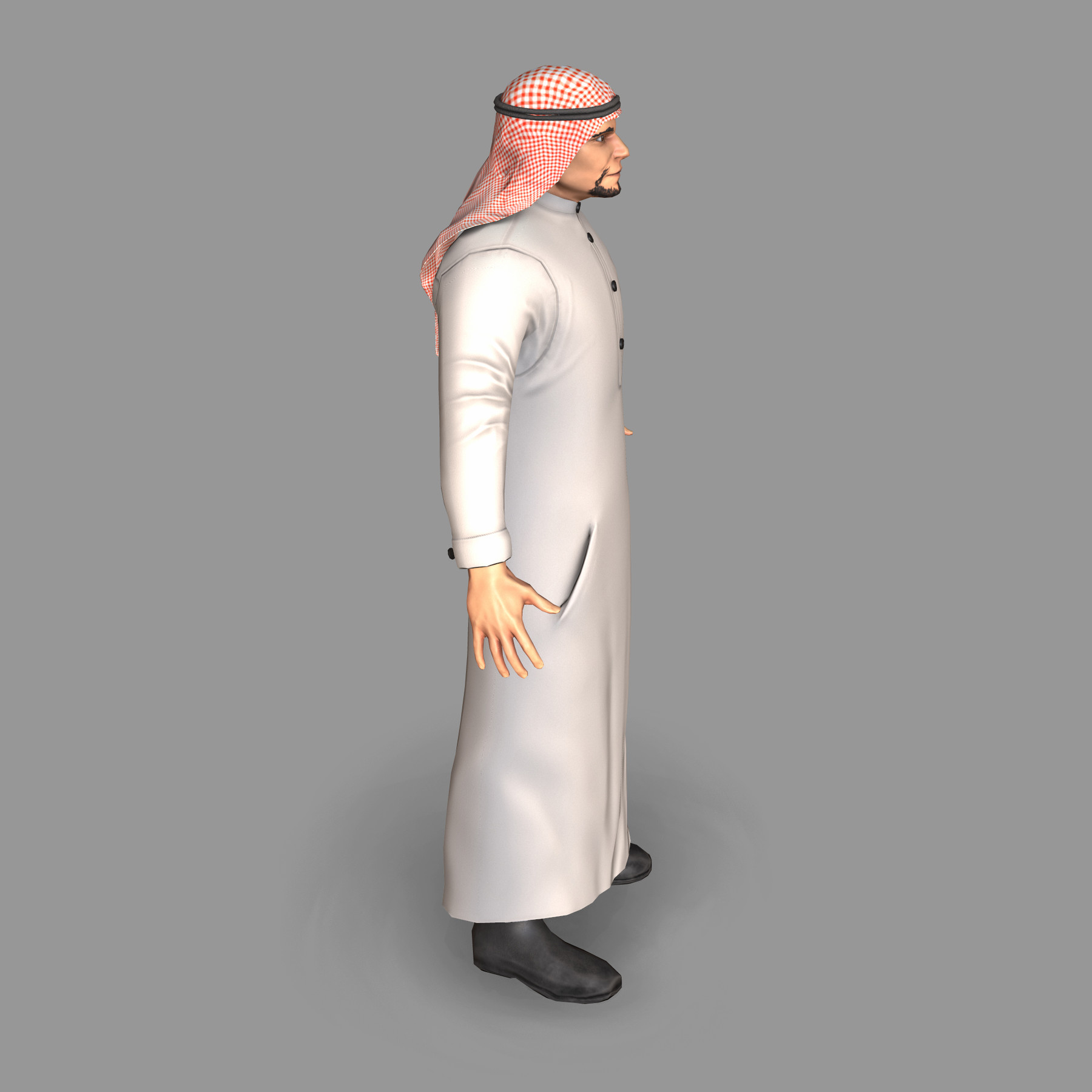 ArtStation - Arab man | Game Assets