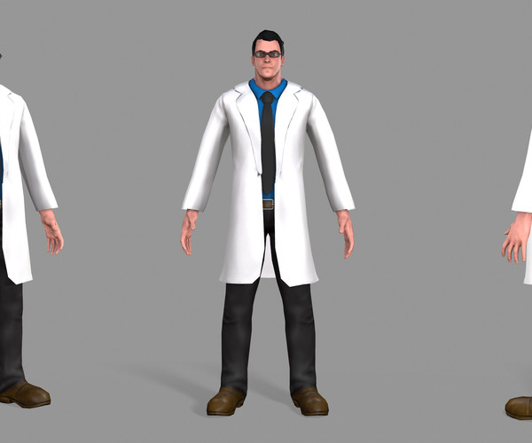 ArtStation - Doctor | Game Assets