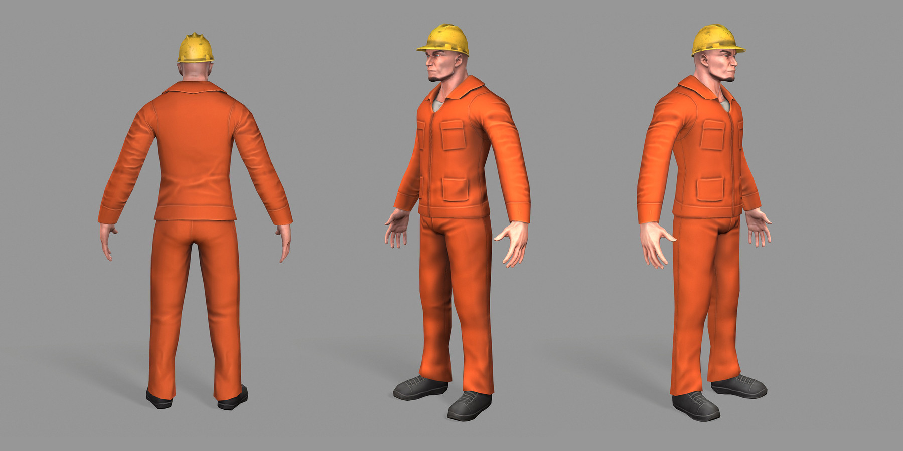 ArtStation - Worker | Game Assets