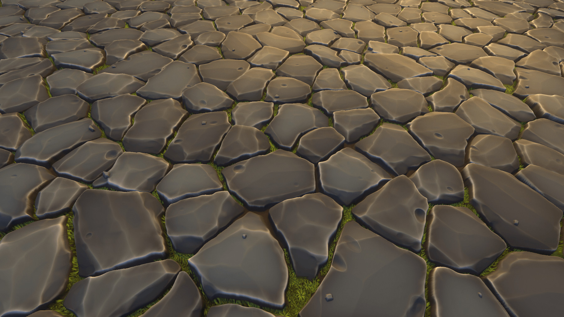 ArtStation - Substance - Stylized Stone Floor | Resources