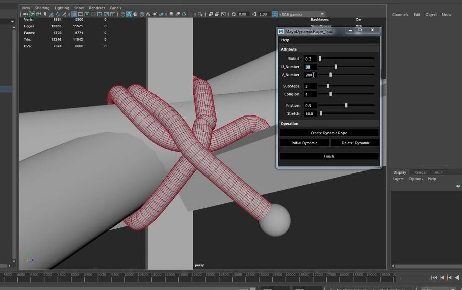 ArtStation - Maya dynamic rope | Resources