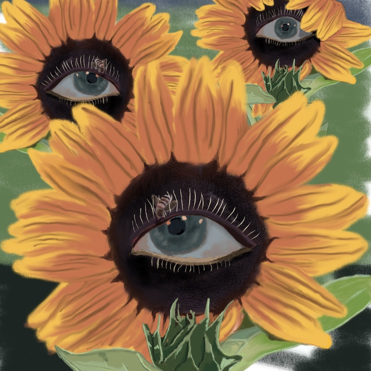 Matthew Stitt - Sunflower Print