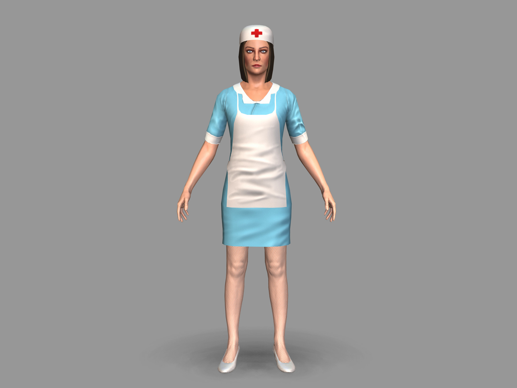 ArtStation - Nurse | Game Assets