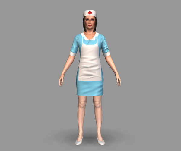 ArtStation - Nurse | Game Assets