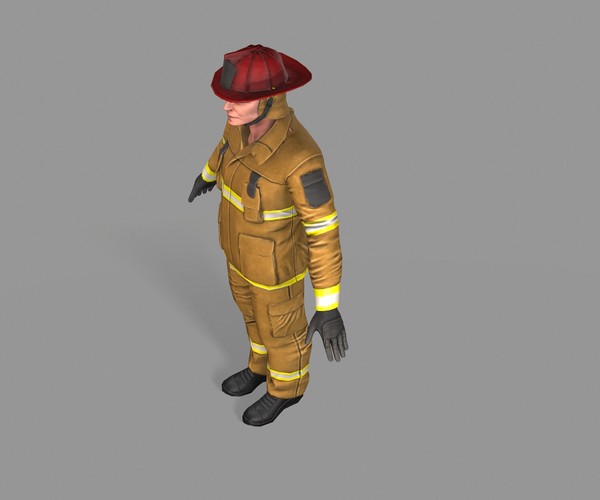 ArtStation - FireFighter | Game Assets