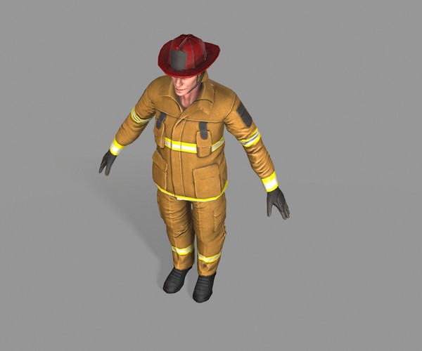 ArtStation - FireFighter | Game Assets