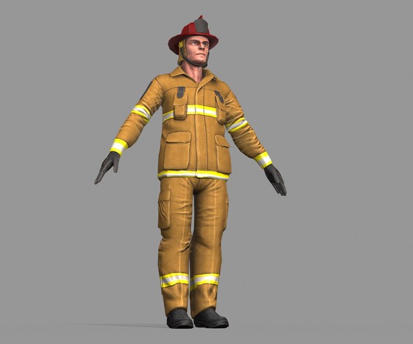 ArtStation - FireFighter | Game Assets
