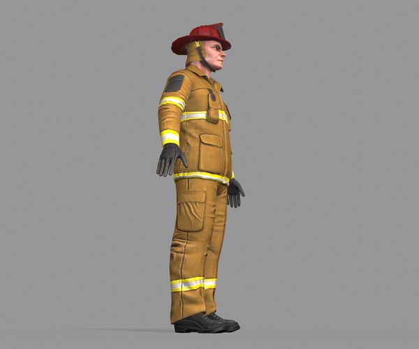 ArtStation - FireFighter | Game Assets