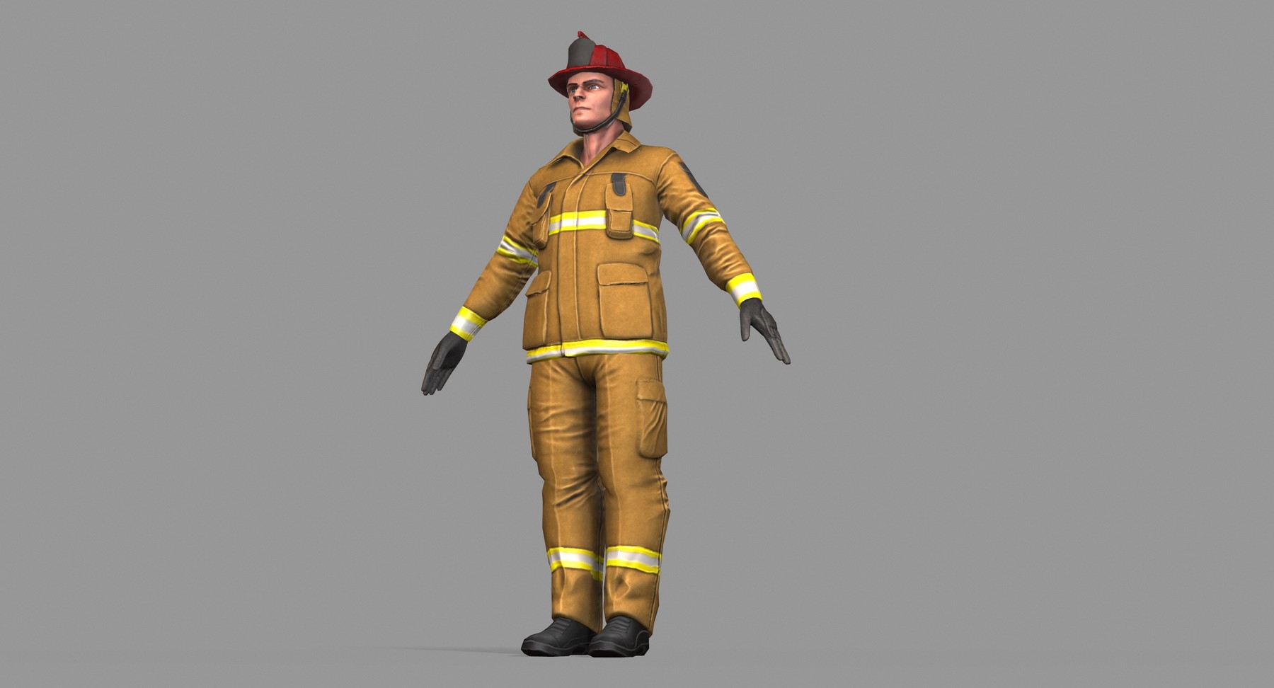 ArtStation - FireFighter | Game Assets