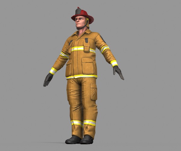 ArtStation - FireFighter | Game Assets