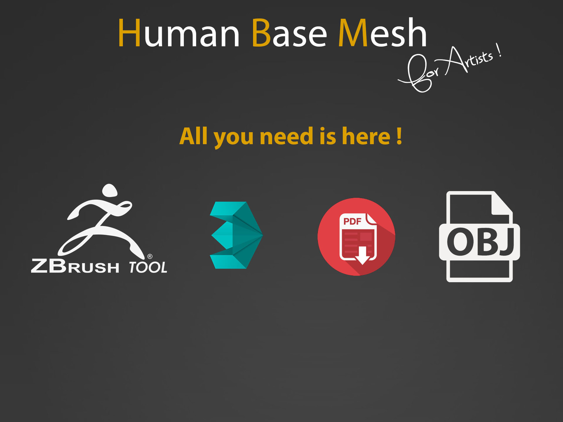 ArtStation - Human Base Mesh for artists ! | Resources