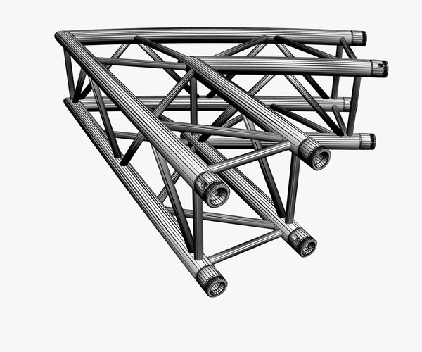 ArtStation - Square Truss Standard Collection - 24 PCS Modular | Resources