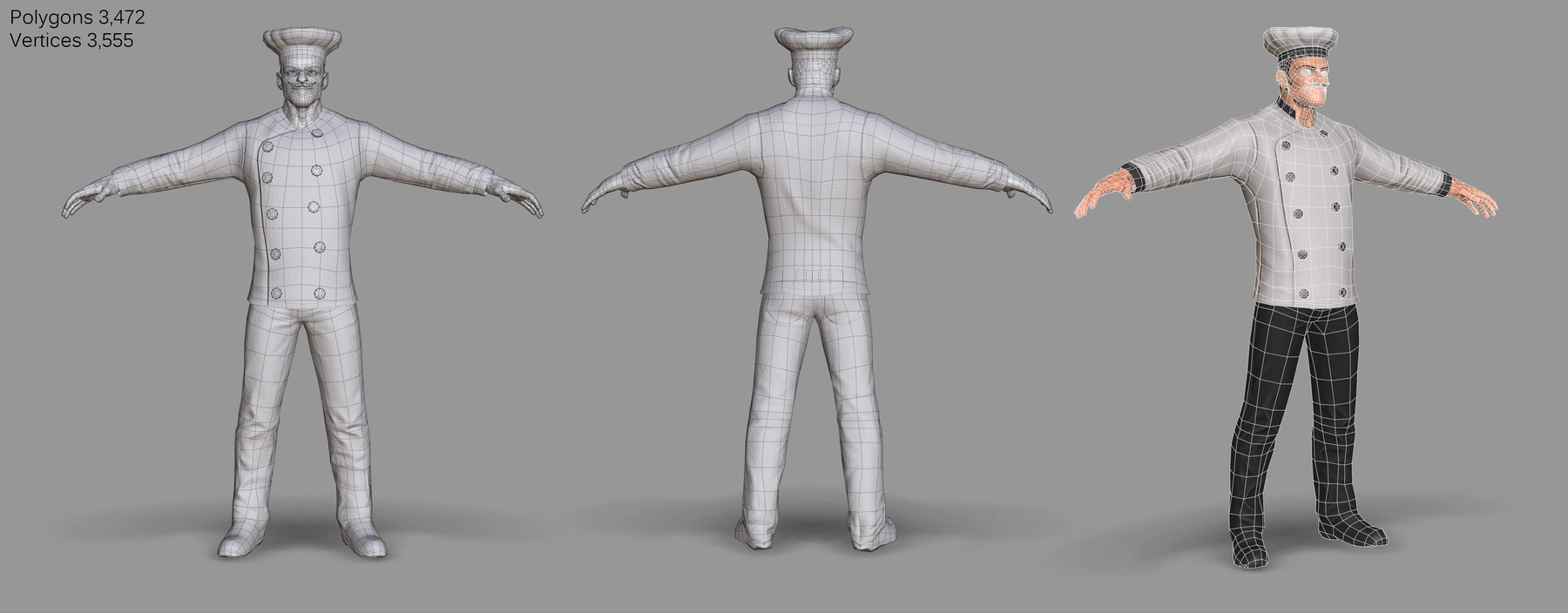 ArtStation - Chef | Game Assets