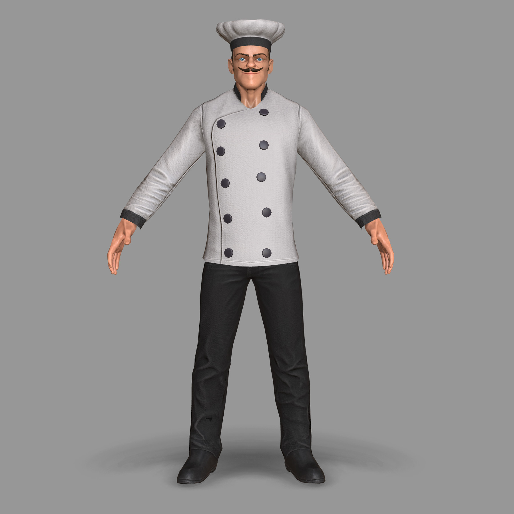 ArtStation - Chef | Game Assets