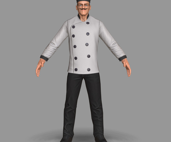 ArtStation - Chef | Game Assets