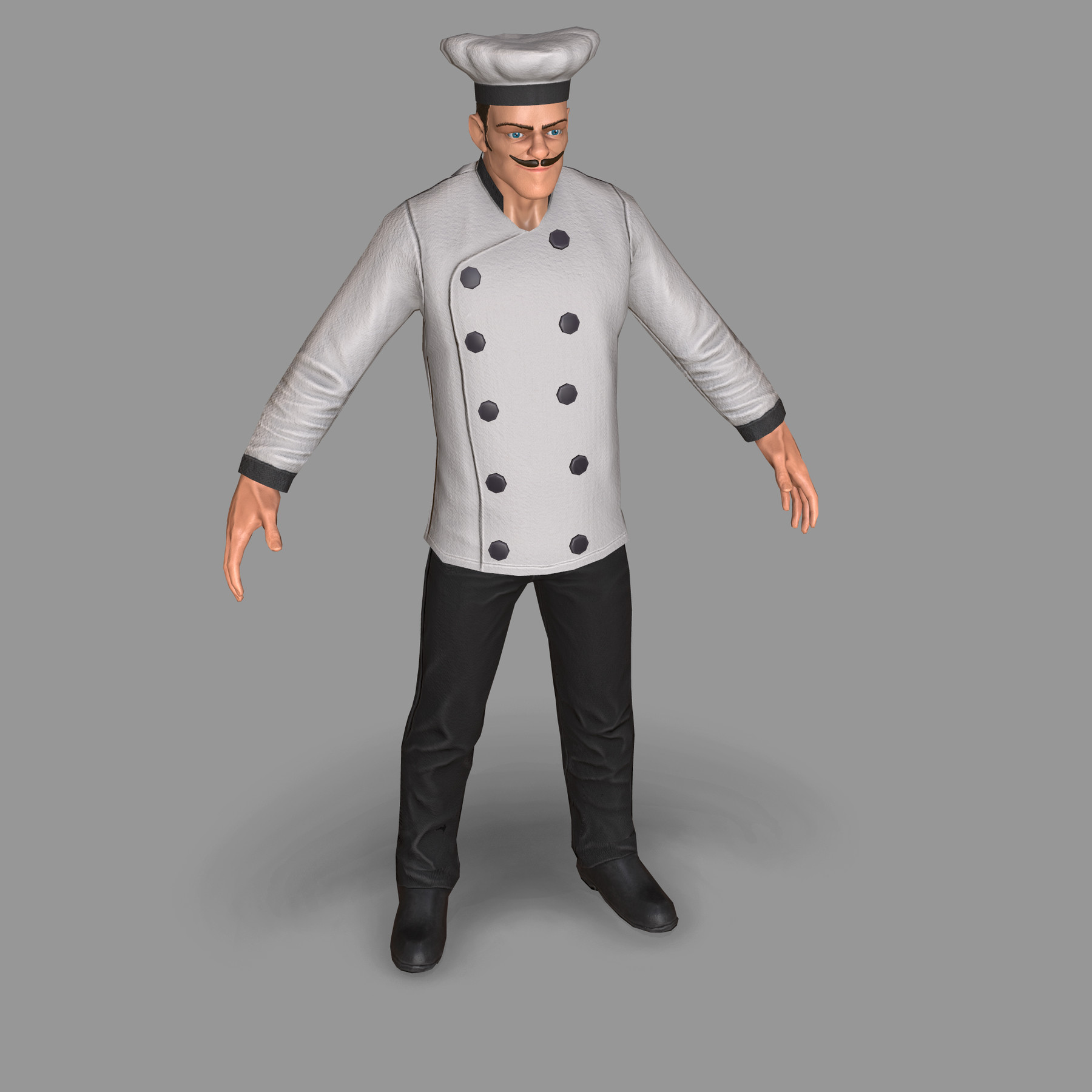 ArtStation - Chef | Game Assets