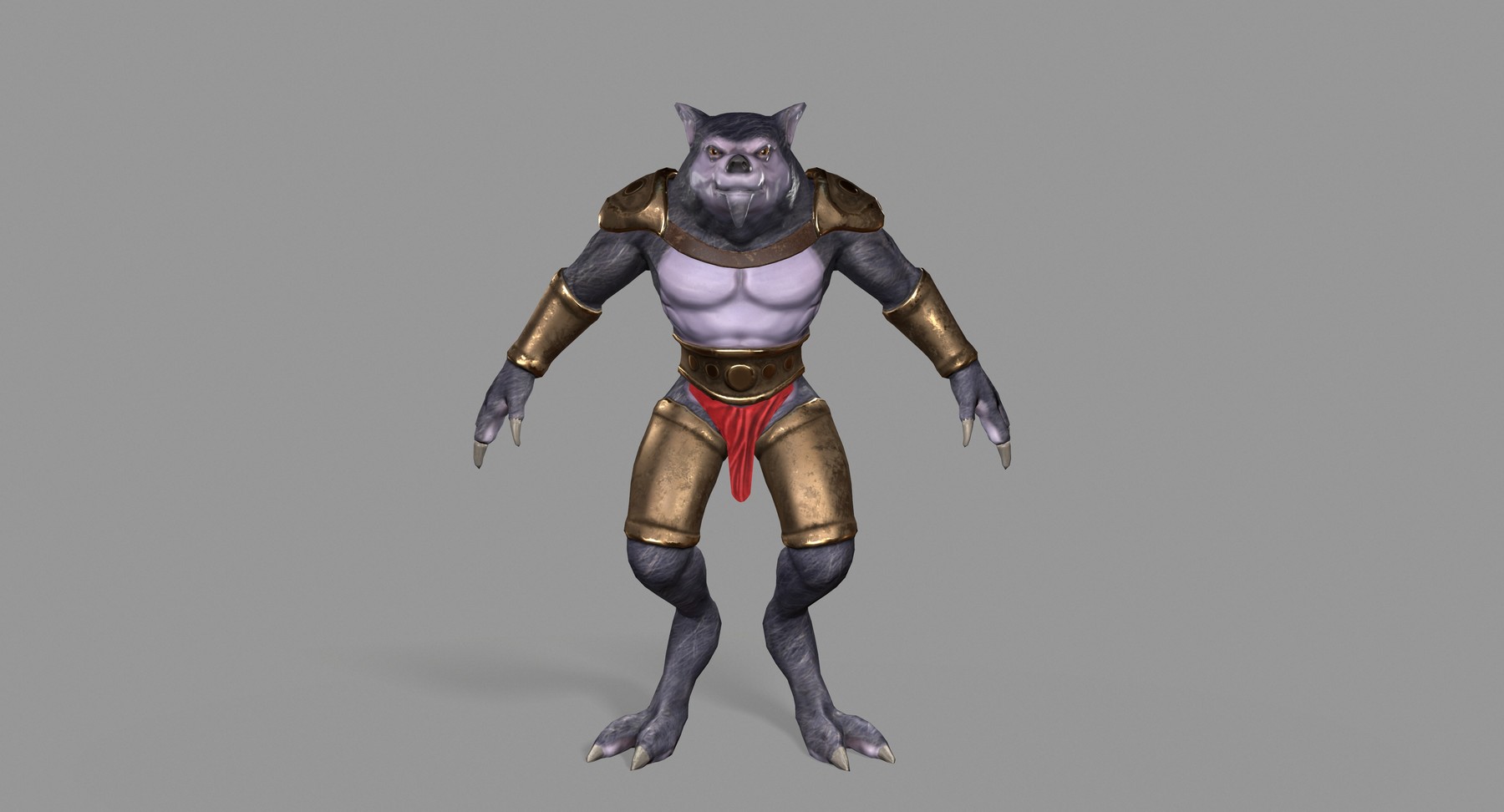 ArtStation - Wolf Warrior | Game Assets