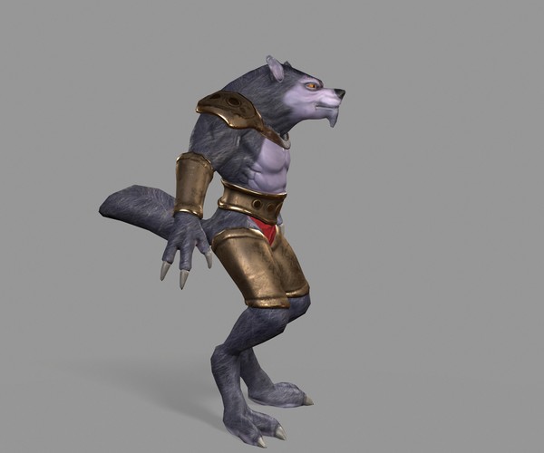 ArtStation - Wolf Warrior | Game Assets
