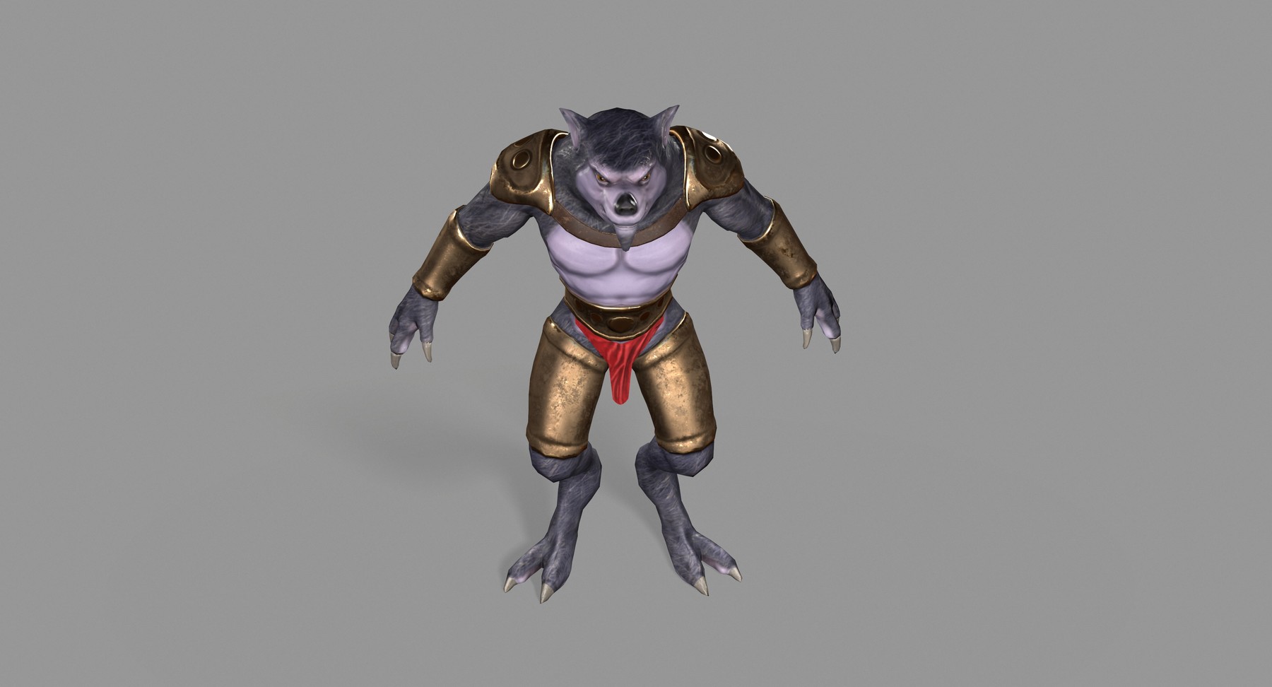 ArtStation - Wolf Warrior | Game Assets