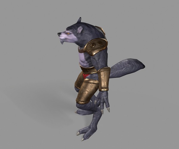 ArtStation - Wolf Warrior | Game Assets