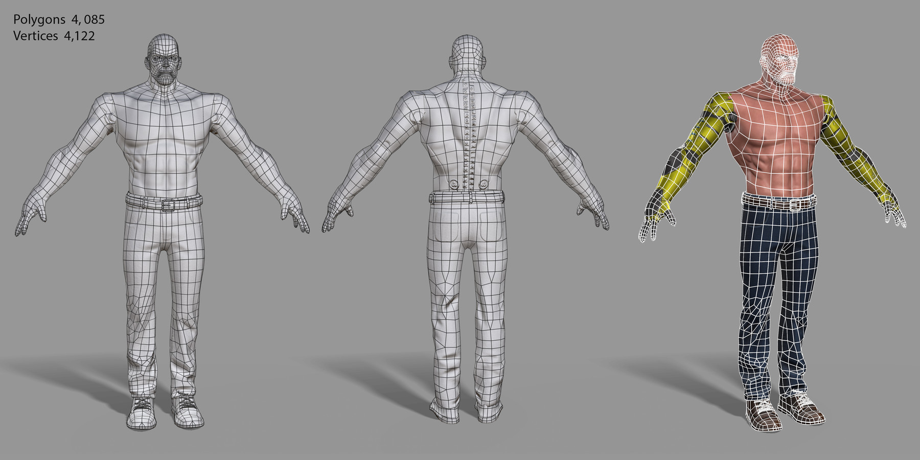 ArtStation - Cyborg | Game Assets