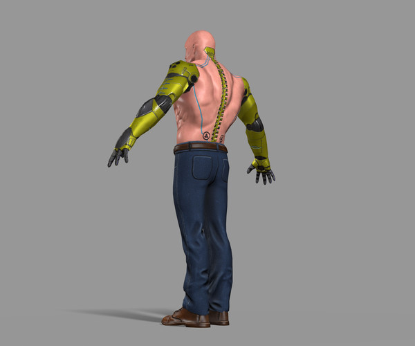 ArtStation - Cyborg | Game Assets