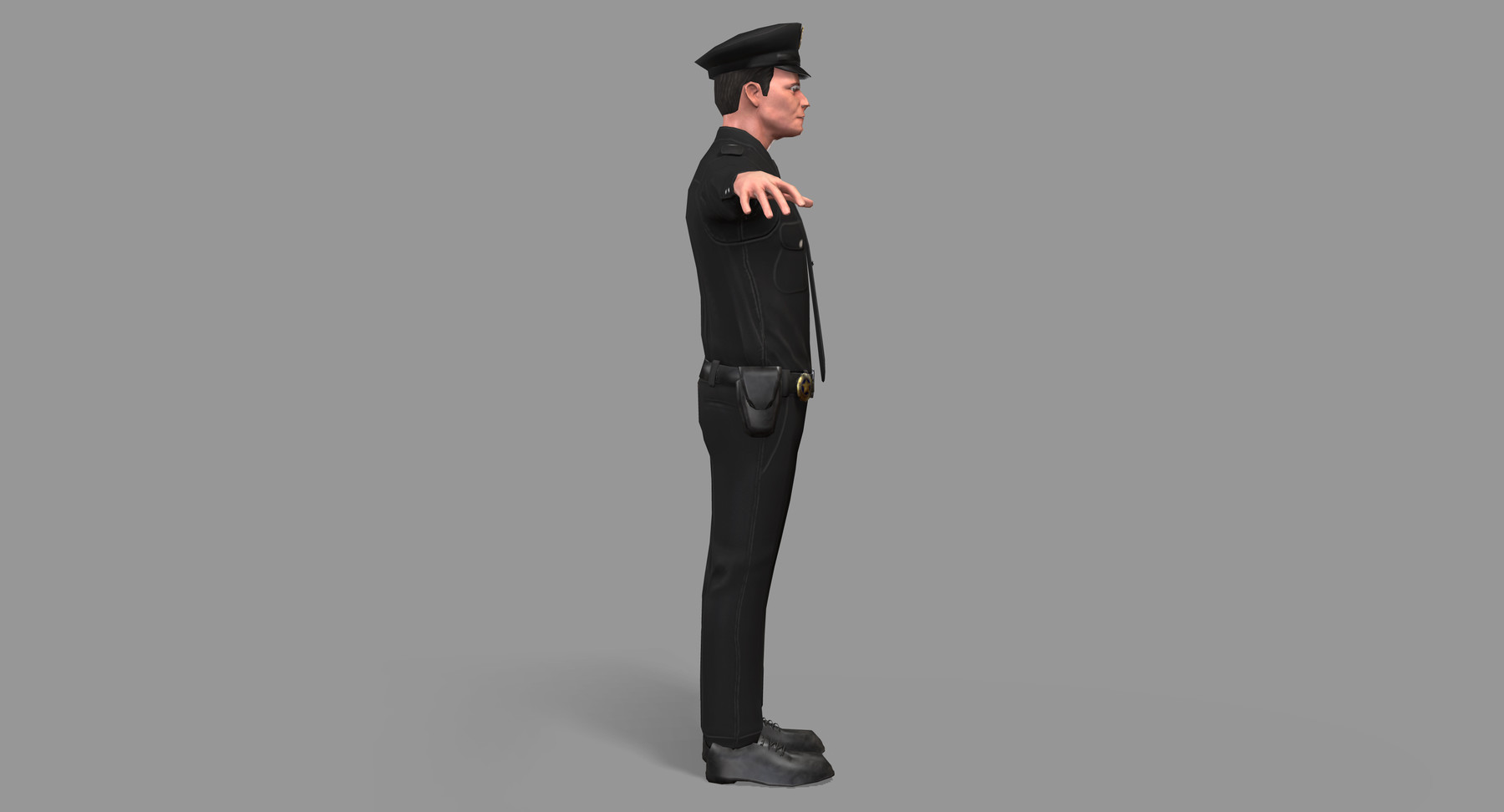 ArtStation - Police man | Game Assets