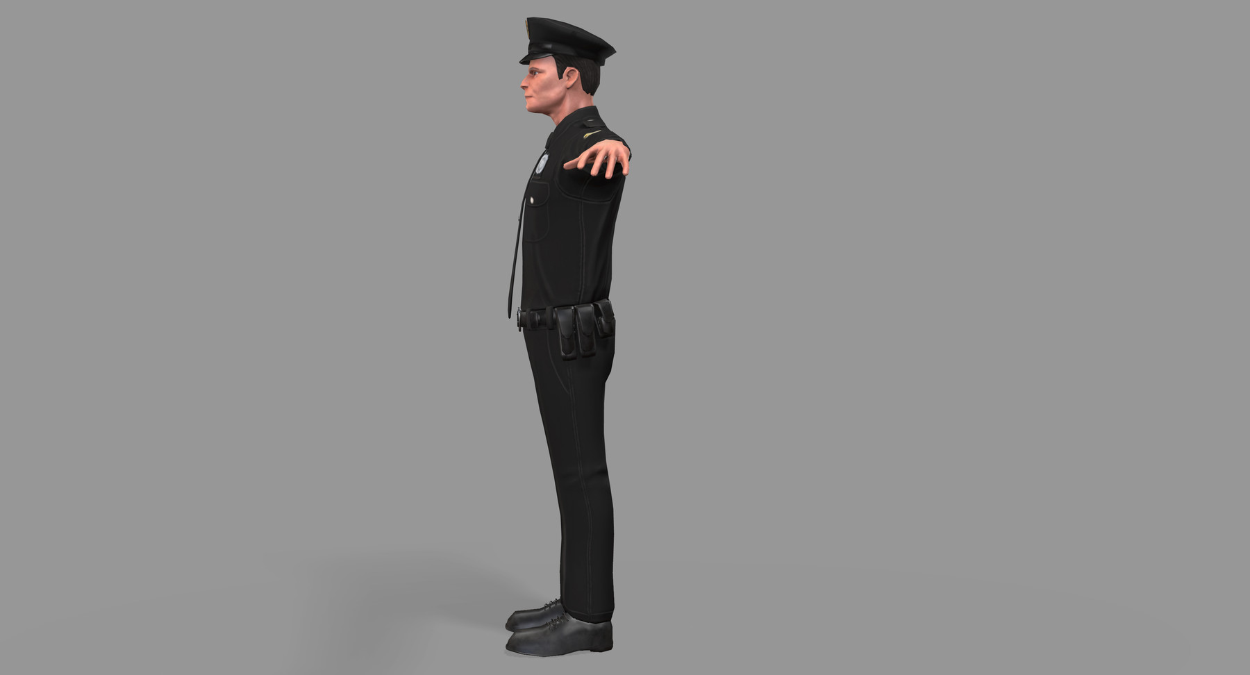 ArtStation - Police man | Game Assets