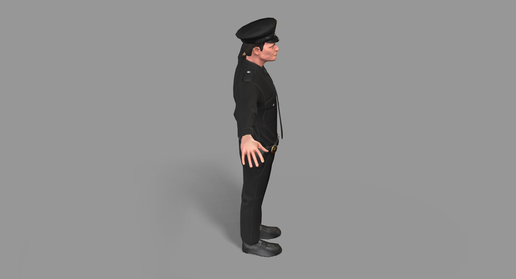 ArtStation - Police man | Game Assets